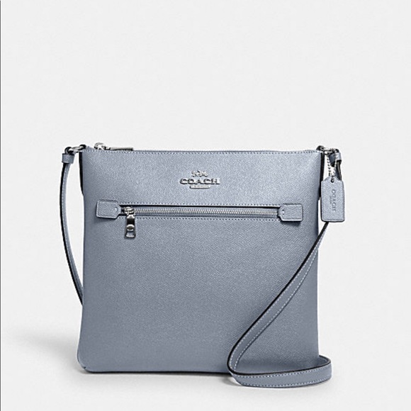 Coach | Bags | Coach Light Blue Shoulder Bag | Poshmark